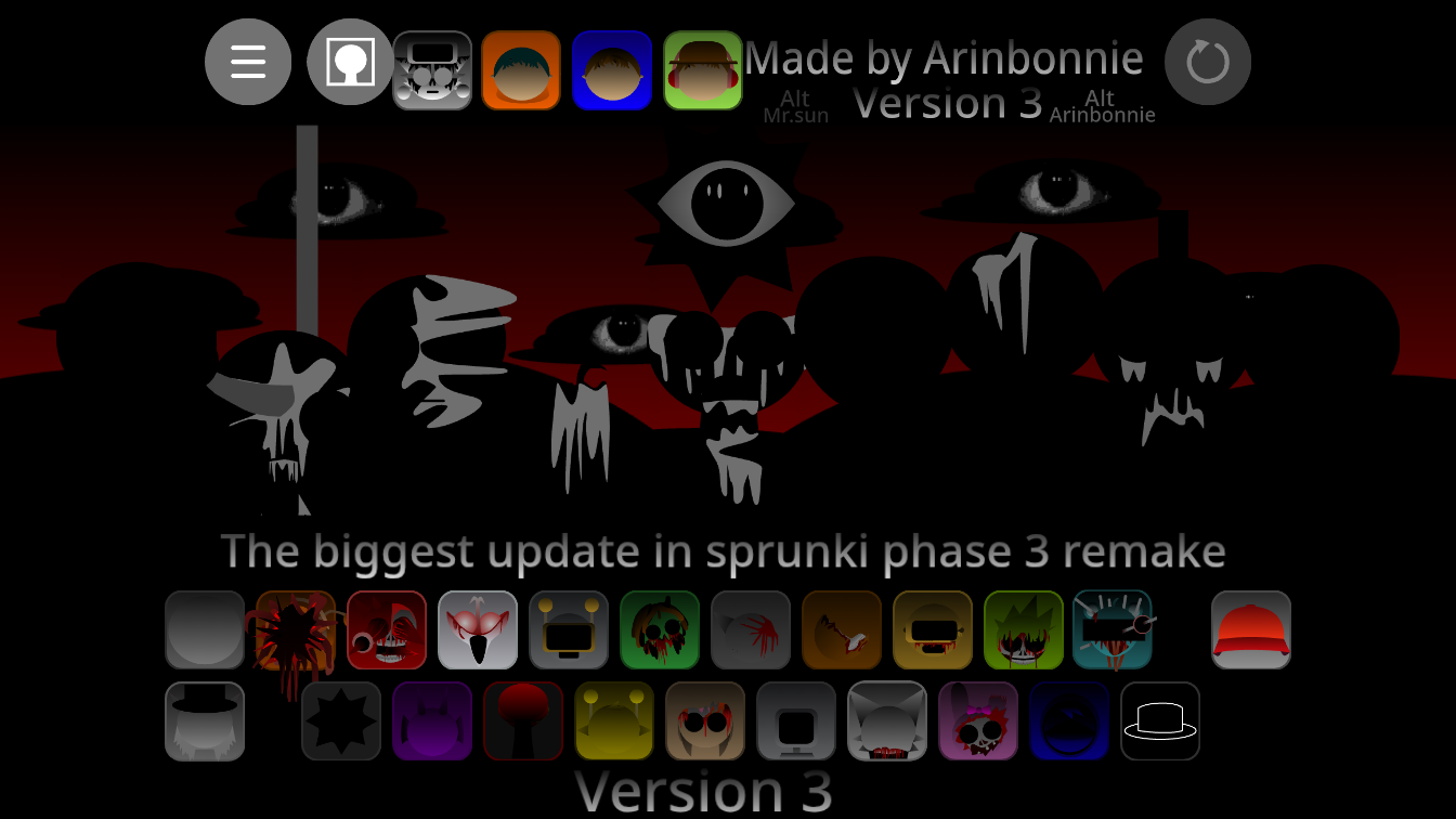 Sprunki phase 5 remake by Arinbonnie(@arazarin476) /Scratch project ...