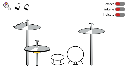 Drum set,but sprunki sound effect by Label234(@qwer1234hju) /Scratch ...